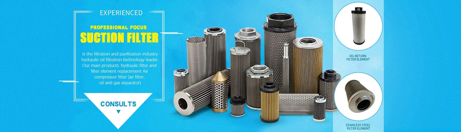 Quality Industrial Filter Element & Hydraulic Filter Element factory ...